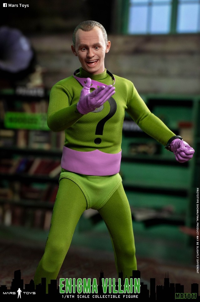 Ready! Mars Toys MAT017 1/6 Batman Batman 1966 The Riddler Action ...