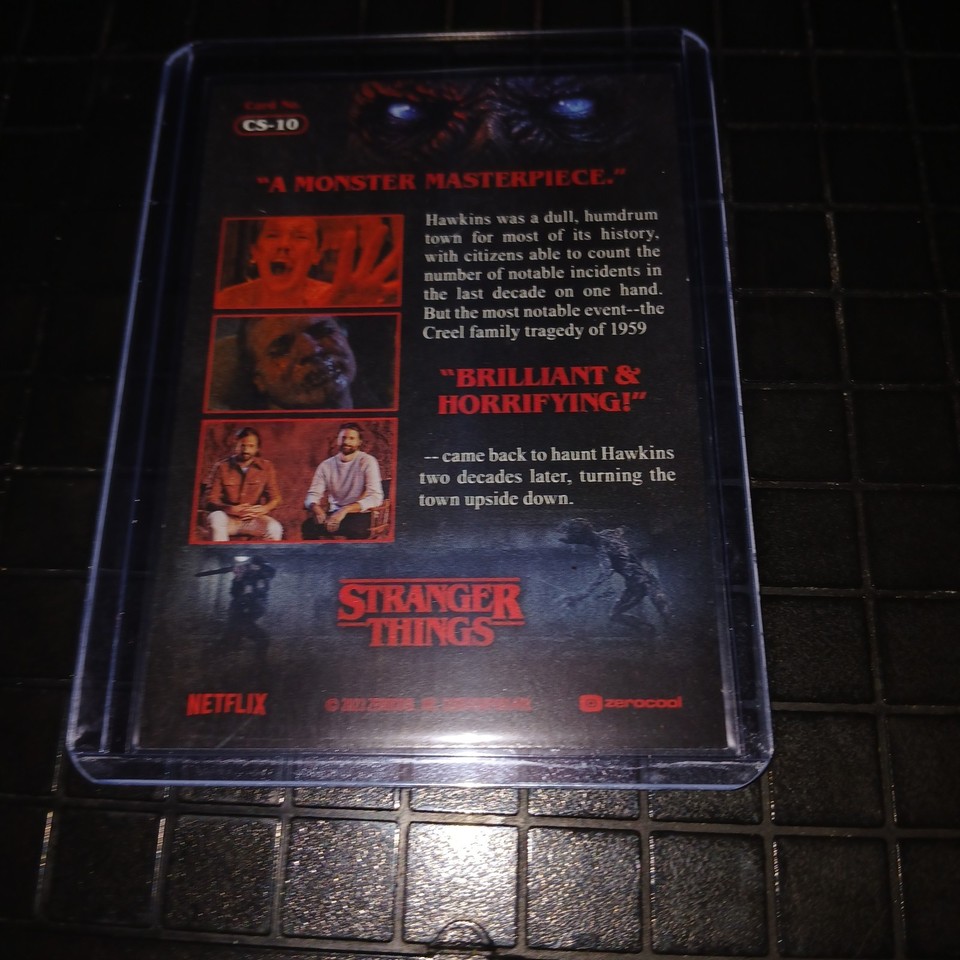 Millie Bobby Brown , Finn Wolfhard Autographed Stranger Things Card. | eBay