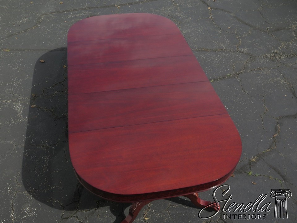 L47974: KINDEL Winterthur Collection Mahogany 5 ft Wide Dining Room ...