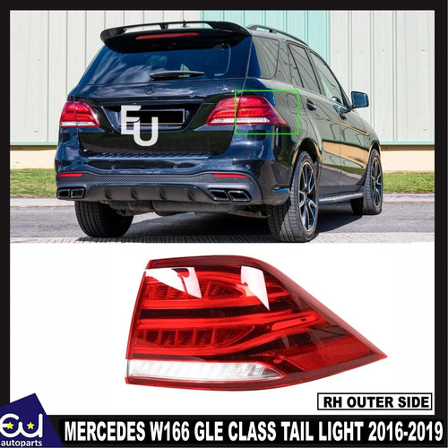 RIGHT DRIVER REAR OUTER TAIL LIGHT FOR MERCEDES GLE CLASS W166 LED LAMP ...
