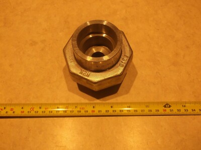 PENN SP83 1-1/2" Threaded Orifice Union | eBay