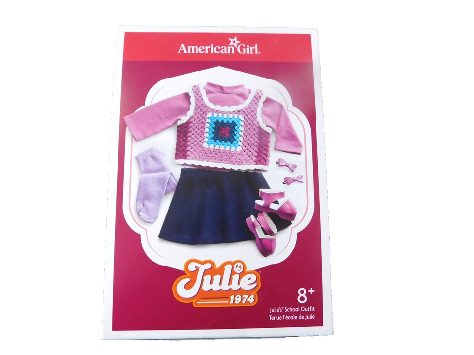 AMERICAN GIRL JULIE SCHOOL OUTFIT NO DOLL NEW IN BOX SEALED FREE ...