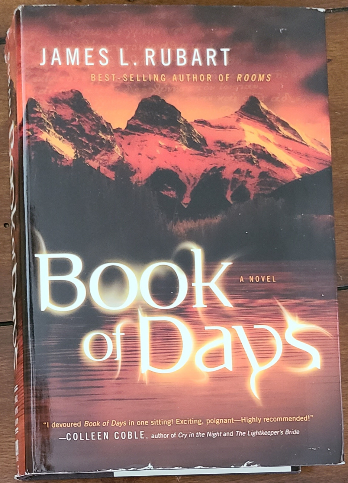BOOK OF DAYS by James L. Rubart (Hardcover 2011 Large Print) | eBay