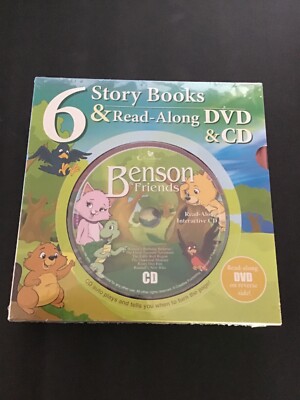 Creative Kids Publishing 6 Benson & Friends Storybooks & Read-Along DVD ...