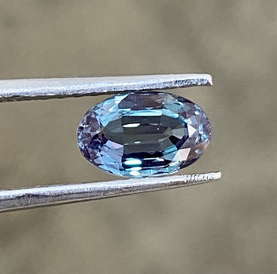 GIA cert 1.84CT Alexandrite, Natural Alexandrite oval stone from India ...