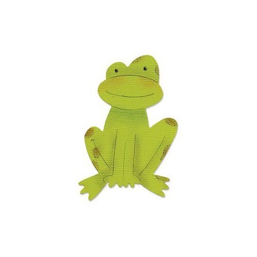 Sizzix NEW in Package NIP Frog Medium Sizzlits Cutting Die | eBay