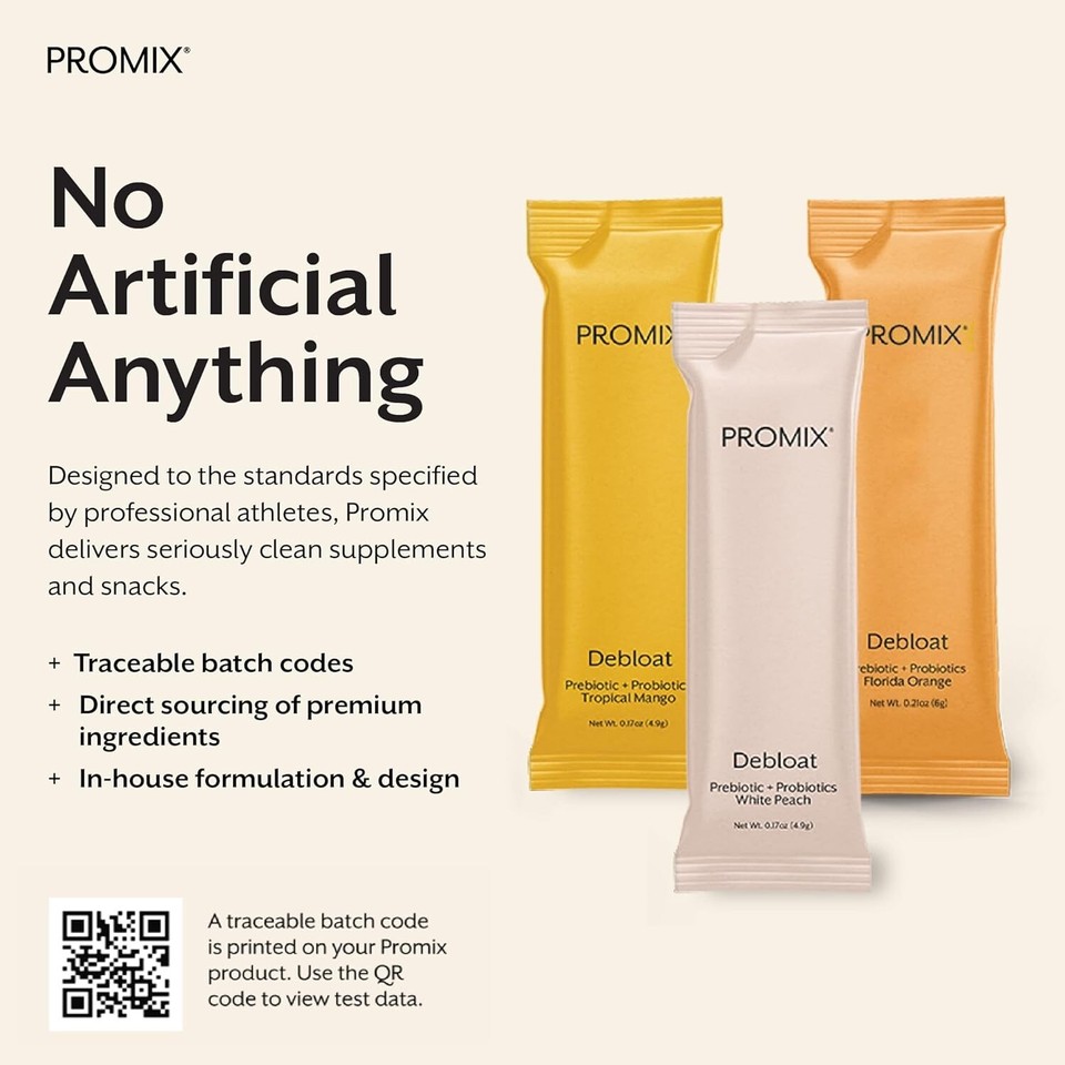 Promix Debloat Prebiotics and Probiotics Immune 12 Servings | eBay