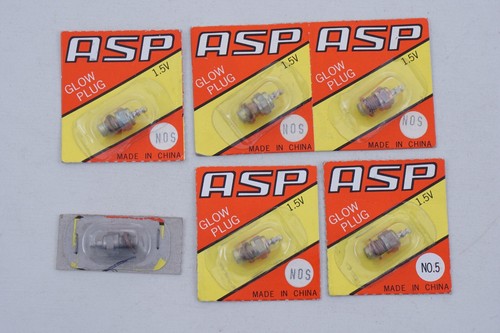 ASP Bougies pour Moteurs À Explosion (6pz) Vintage Modélisme | eBay