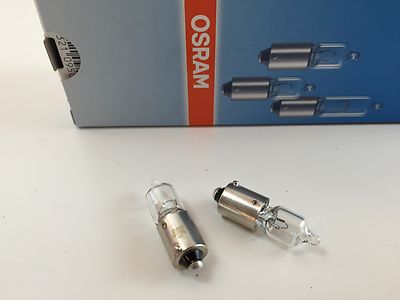 2 X Osram Bulb 12V 5 W H5W BA9s Halogen 64111 Interior Lighting Reading ...