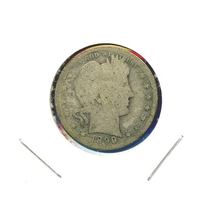 1899 O Barber Quarter 25c US Mint Silver Coin 1899-O | eBay