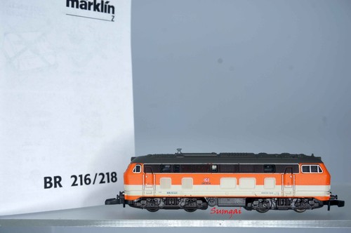 Marklin 88805 Diesel Locomotive BR 218 "City Bahn" of the DB AG Z Scale ...