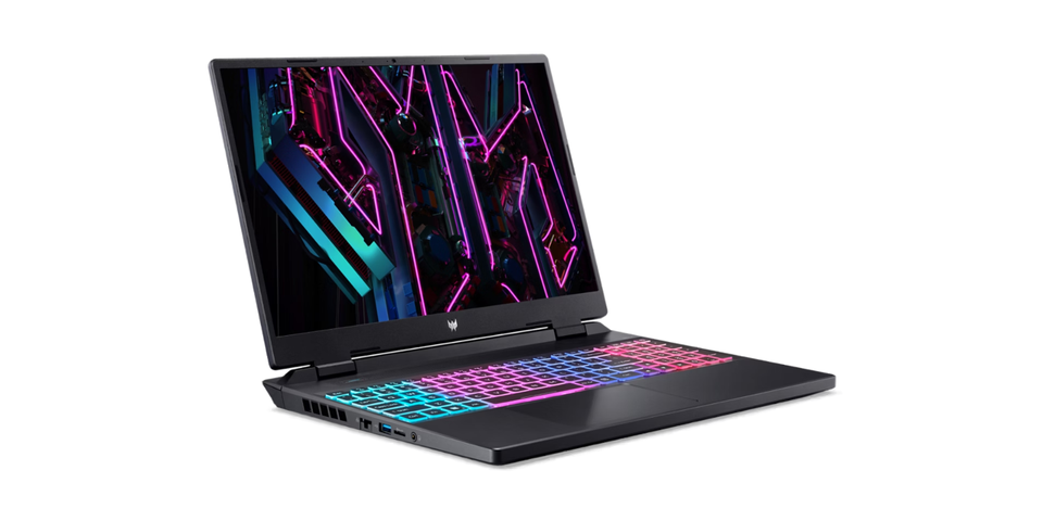 Acer Predator Laptop 16" 16GB 512GB NVIDIA GeForce RTX4050 Refurbished ...