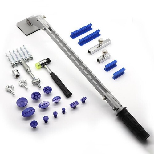Car Dent Bar Puller Pull Lever Pulling Kit Removal Hammer Repair Auto ...