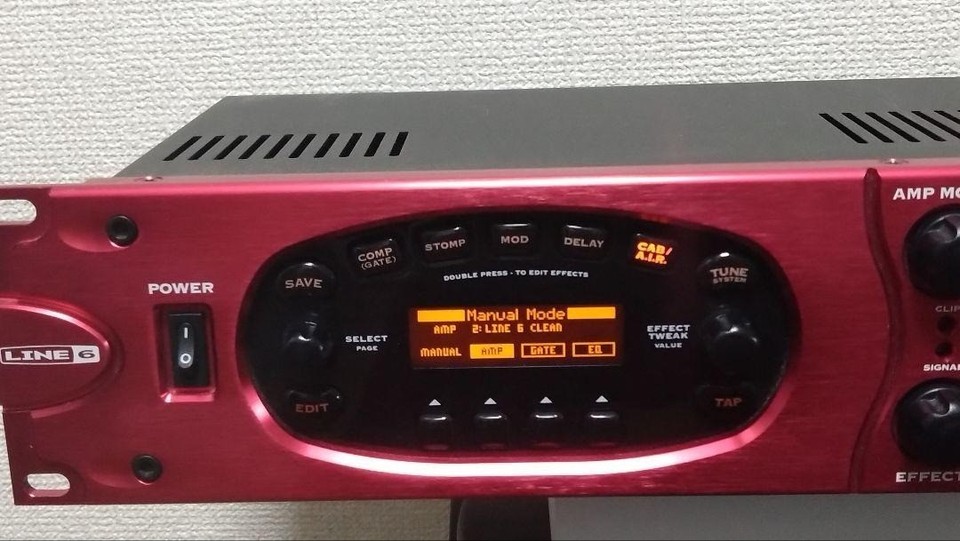 Line 6 POD XT Pro Modeling Guitar Multi-Effect Effects Rackmount ...