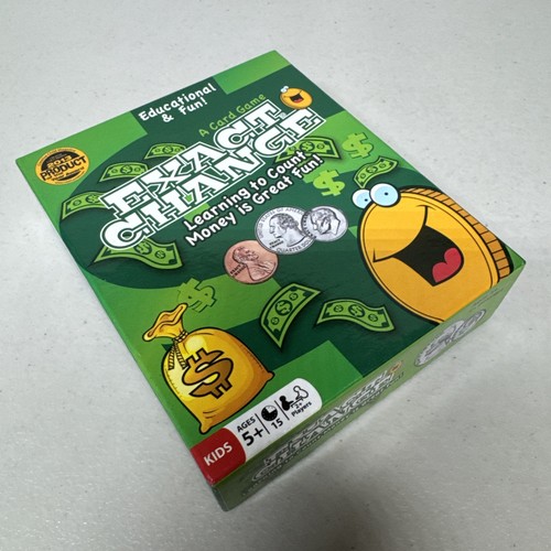 Exact Change Card Game Money Finance Continuum Educational Learning ...