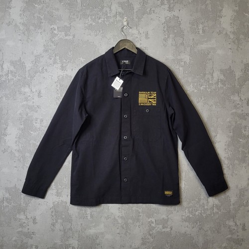 Barbour International Steve McQueen Chore Overshirt Medium Black ...