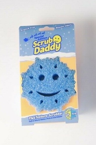 New Scrub Daddy Christmas Snowflake Sponge Special Edition | eBay