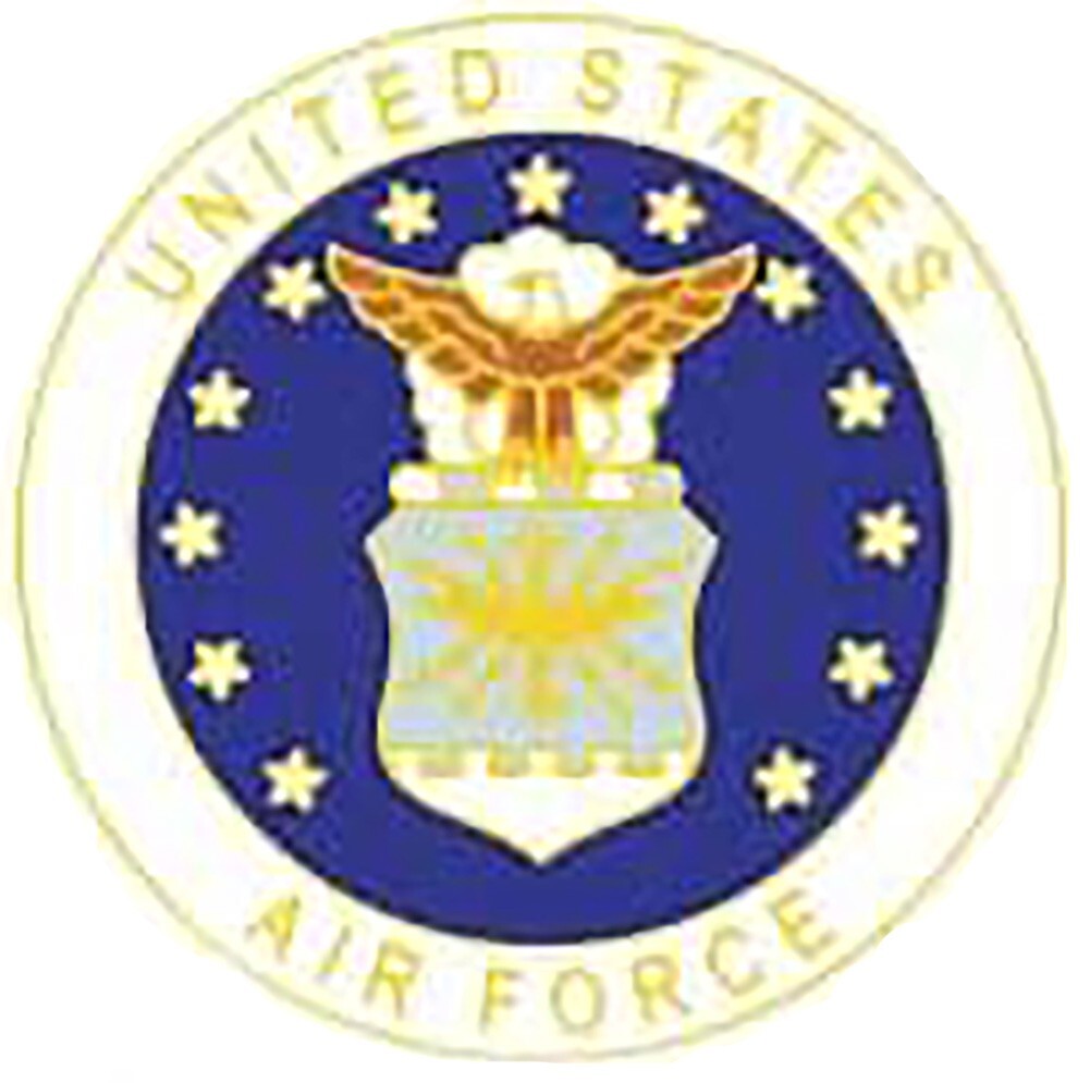 Pack of 24 US Air Force Emblem Round Bike Motorcycle Hat Cap Lapel Pin ...