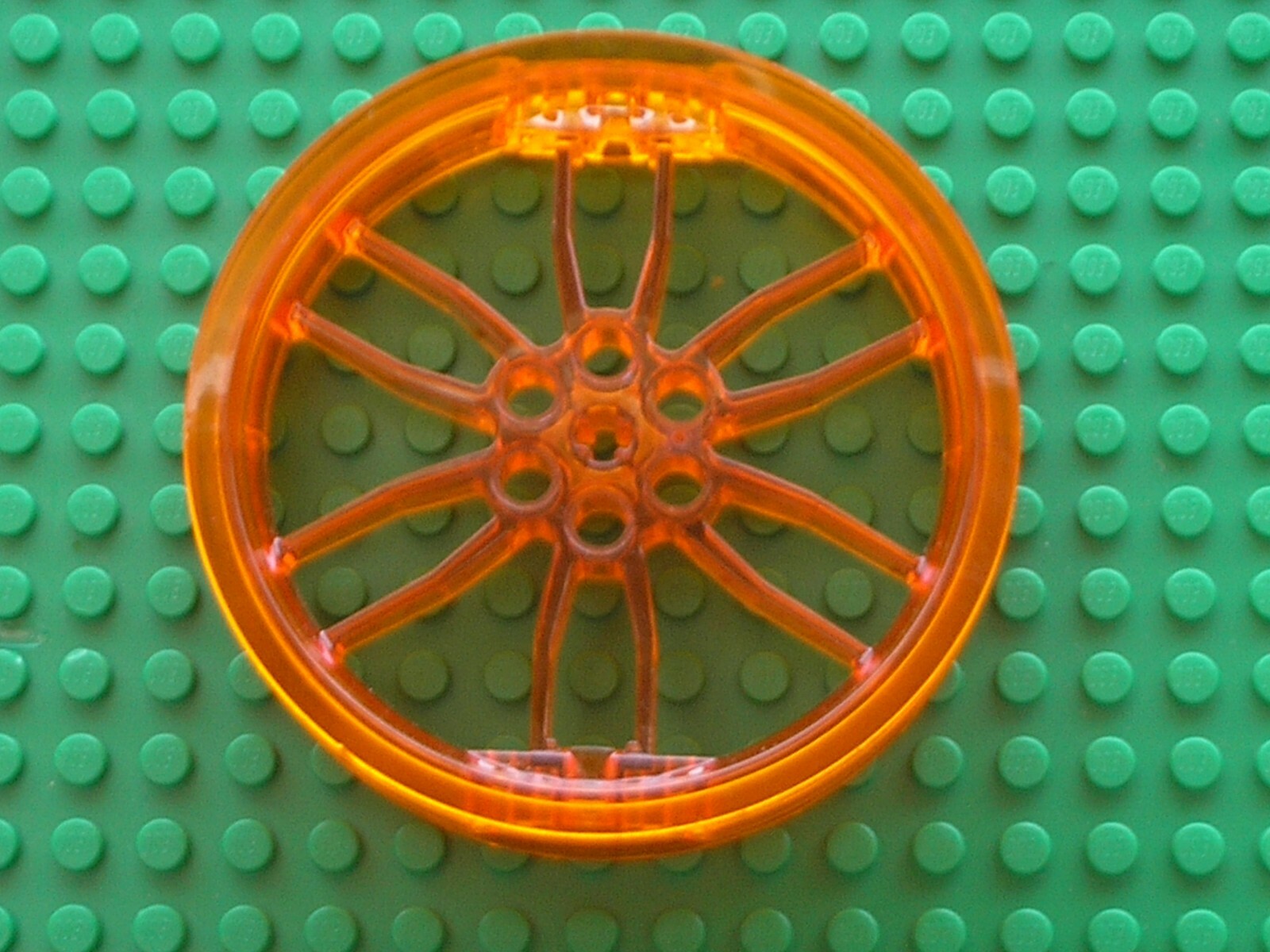LEGO Trans-Orange Wheel 75x17 Motorcycle 88517 Set 70316 Jestro's Evil ...