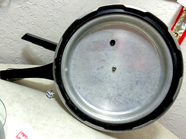 vtg MIRRO Aluminum Pressure Cooker Canning Pot 6qt 396 with gasket and ...