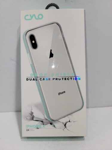 New CYLO iPhone X Case w/ Aluminum Bumper & Silicone Case- Ultra light ...