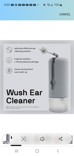 Wush Powered Ear Cleaner | eBay