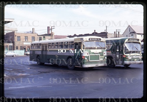 CTA. Twin Coach Bus #8336. Chicago (IL). Original Slide 1971. | eBay