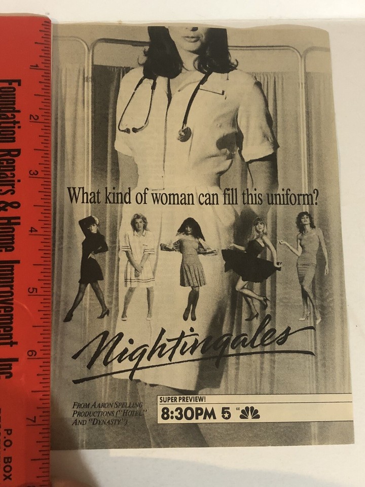 Nightingales Tv Guide Print Ad Suzanne Pleschette Susan Walters TPA5 | eBay