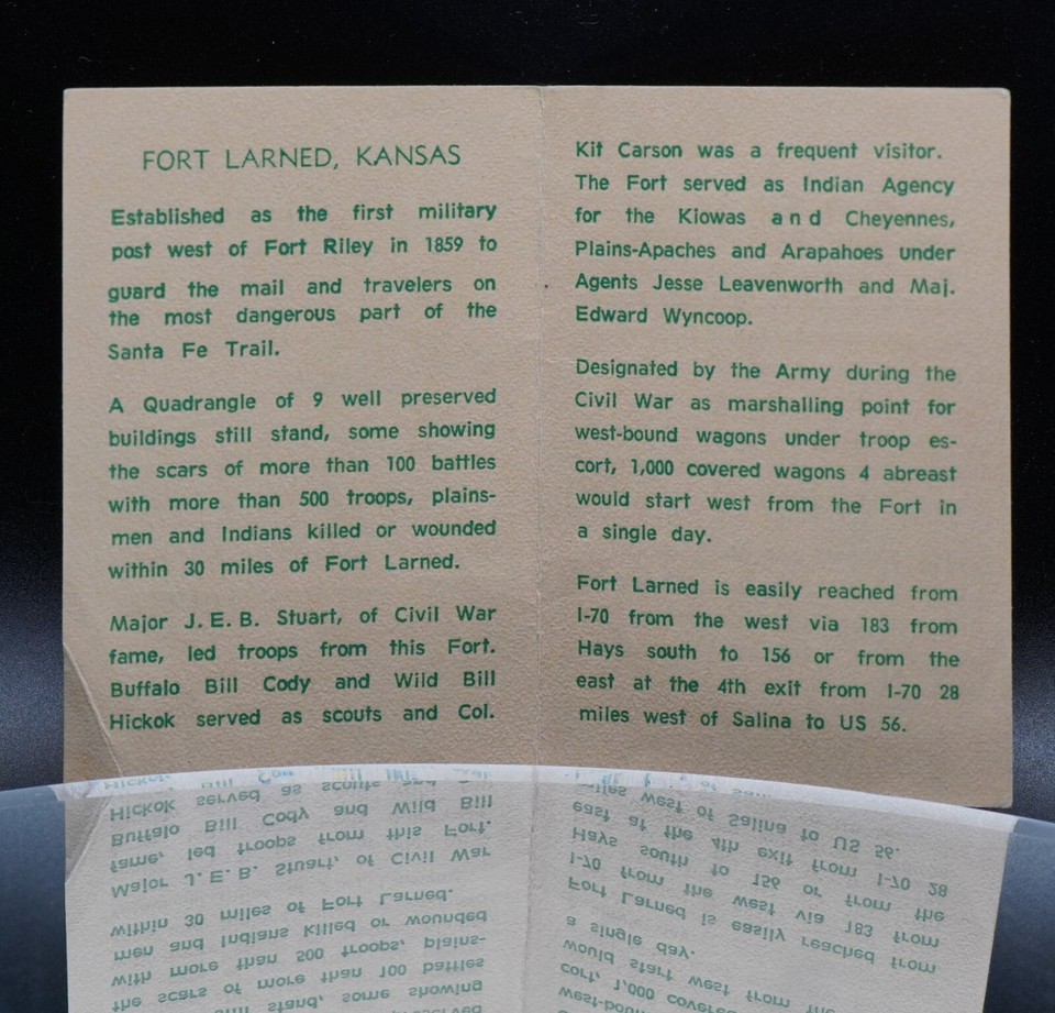 1969 Foster National Bank Fort LARNED KANSAS Santa Fe 3oz 999 Silver ...