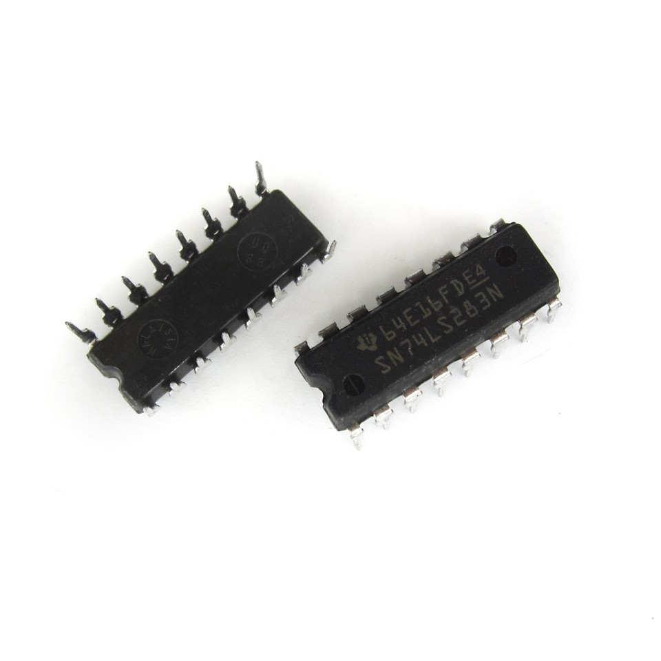 2PCS/5PCS SN74LS283N 4BIT BINARY FULL ADDER 16-DIP Integrated circuit ...