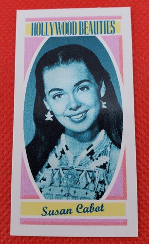 Susan Cabot Hollywood Beauties Movie Star Trading Card UK | eBay
