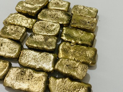 70 Grams Scrap Gold Bar For Gold Recovery Melted Different Computer ...