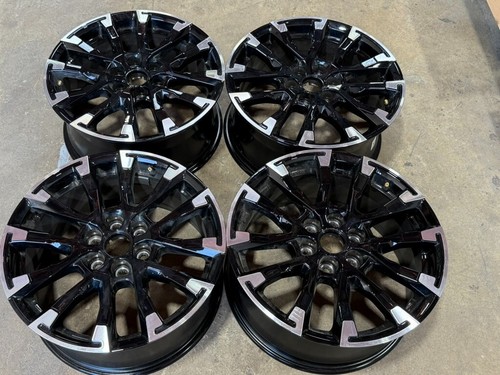 4x OEM 2024 Chevrolet Traverse Z71 Wheels Rims 18" Black Opt PXW ...