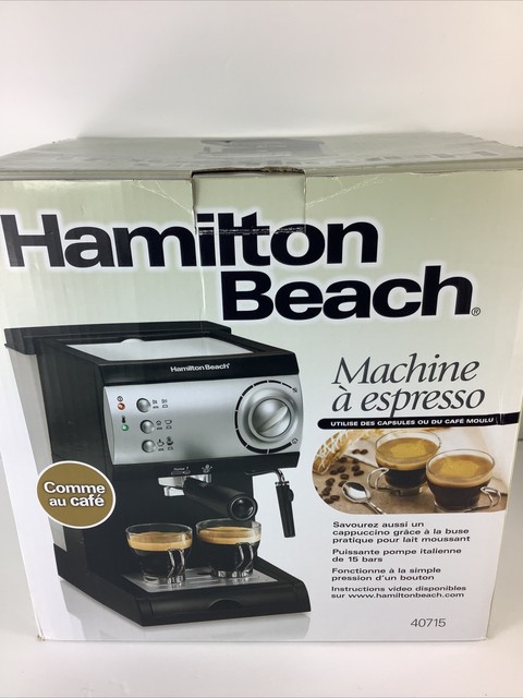 Hamilton Beach Espresso Maker Model 40715 for sale online | eBay