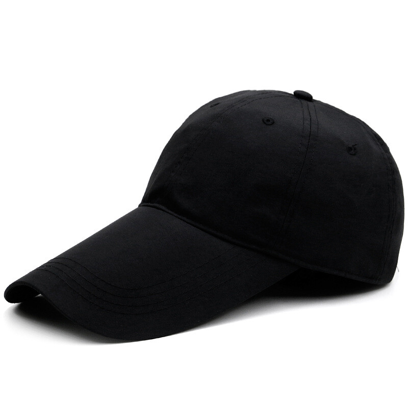 4.33 inch Extra Long Brim Baseball Cap Men Women Dad Hat For big Head ...
