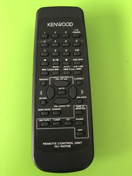 Kenwood Rc-r0709 Remote Control Ar304 Ar404 Krf-a4020 Krf-a4030 Src607 ...