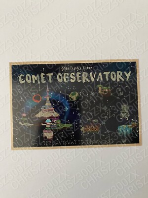 Super Mario Bros. Greetings From Comet Observatory Postcard Art Print ...