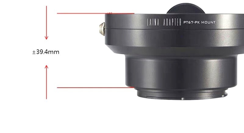 Pro Lens Adapter for Pentax 67 lens to Pentax PK K mount DSLR Camera | eBay