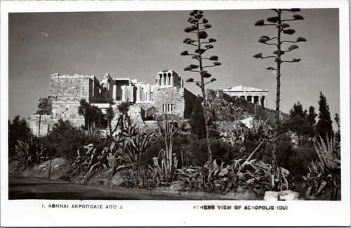postcard - photo - Greece - Athens View of Acropolis | eBay