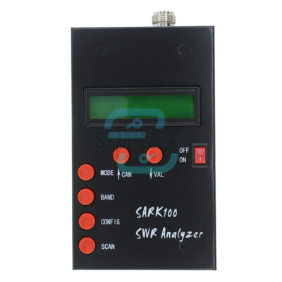 SARK-100 Mini60 HF ANT SWR Antenna Analyzer Meter 1-60 Mhz SARK100 for ...