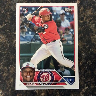 2023 Topps Series 2 #447 Israel Pineda RC Washington Nationals | eBay