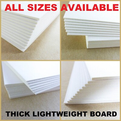 Backing Board Cardboard Craft Card Thick Paper Mount Model Art Kraft A5 ...