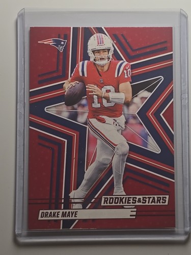 2025 Rookies & Stars #32 Drake Maye Red Color Match Patriots | eBay