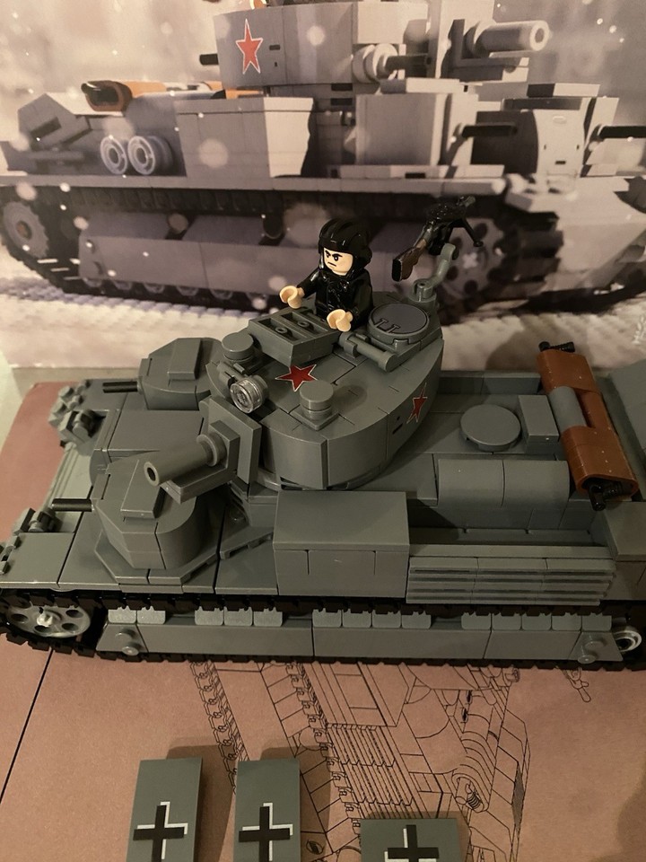 Brickmania WW2 Soviet Medium Tank T-28 MOD. 1938 BKM2519 | eBay