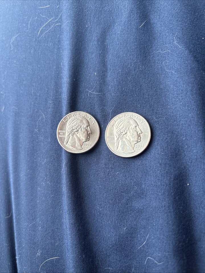 RARE “In Cod We Trust” 2023 D Washington Quarter Error Coin Set Of 2 | eBay