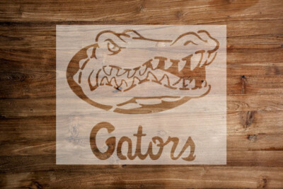 Strong Disposable High Quality Florida Gators Stencil | eBay