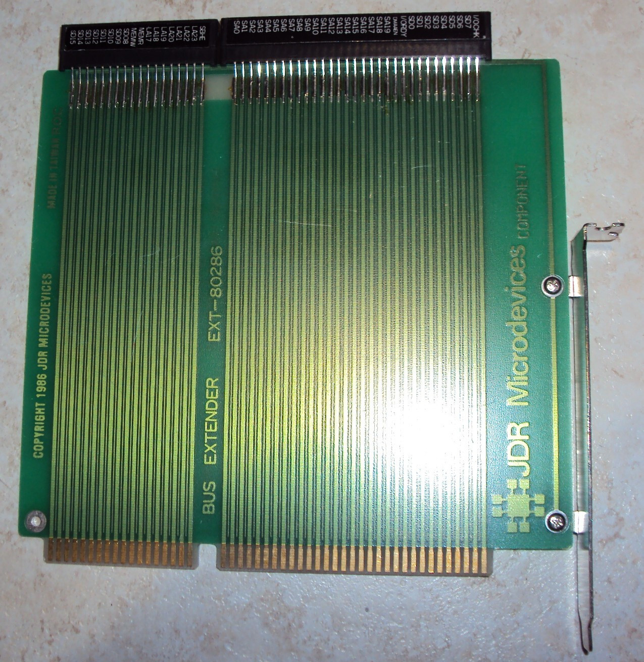 IBM AT Buss Extender JDR Microdevices 1986 EXT-80286 New Old STock. | eBay