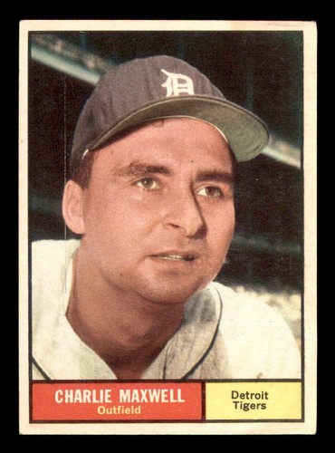 1961 Topps Baseball #37 Charlie Maxwell VG/EX *e1 | eBay