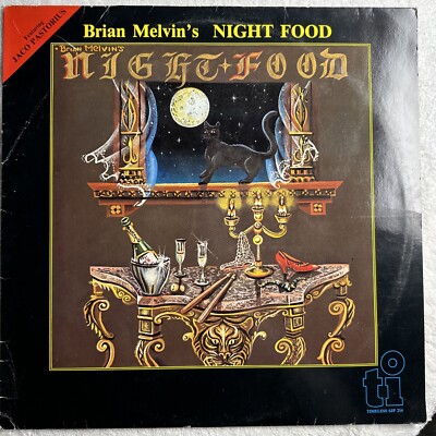 Brian Melvin's Night Food HOLLAND Press! 1985 Timeless Records SLP 214 ...