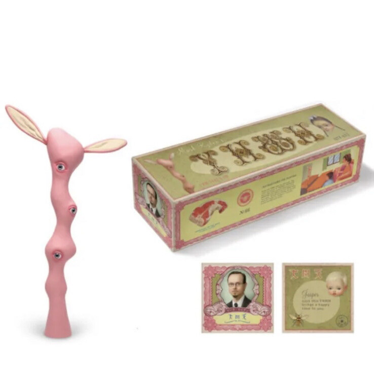 MARK RYDEN YHWH 17" PINK LIMITED EDITION VINYL ART SCULPTURE LOWBROW ...